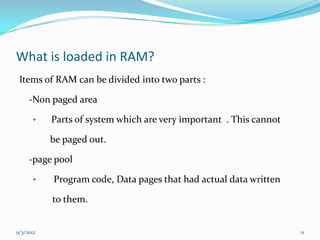 Windows memory management | PPTX