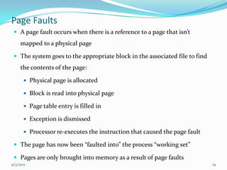 Windows memory management | PPTX