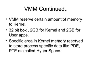 Windows memory manager internals | PPT