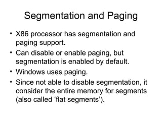 Windows memory manager internals | PPT