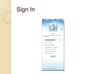 Windows messenger | PPT