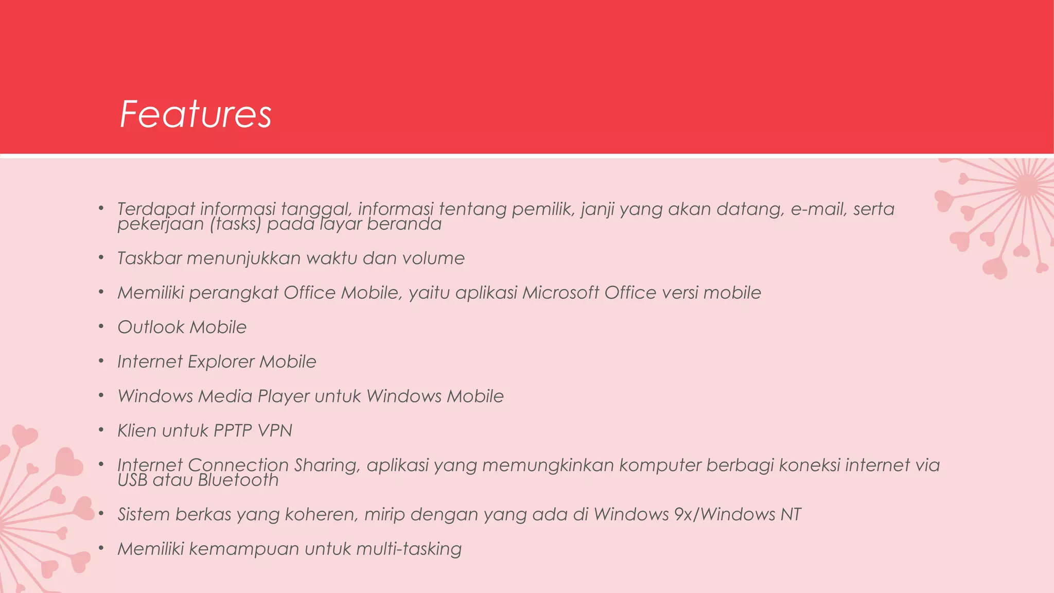 Windows Mobile | PPT