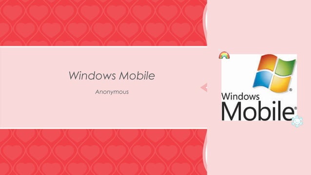 Windows Mobile | PPT
