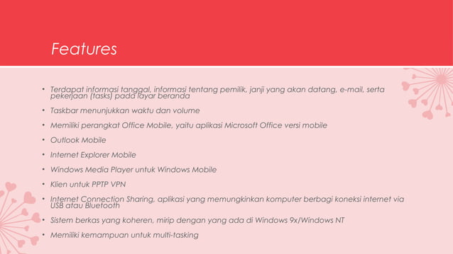 Windows Mobile | PPT
