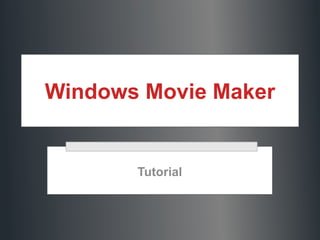 Windows Movie Maker | PPT