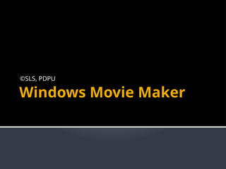 Windows Movie Maker , Data about Windows movie making | PPT