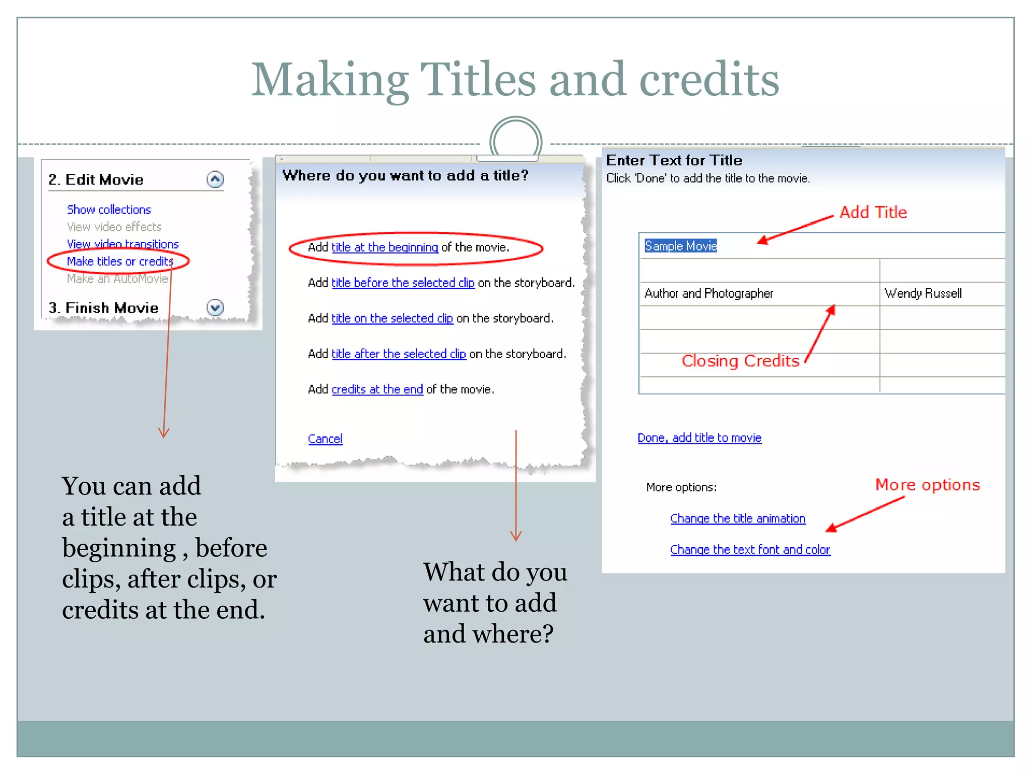 Windows movie maker tutorial | PPTX