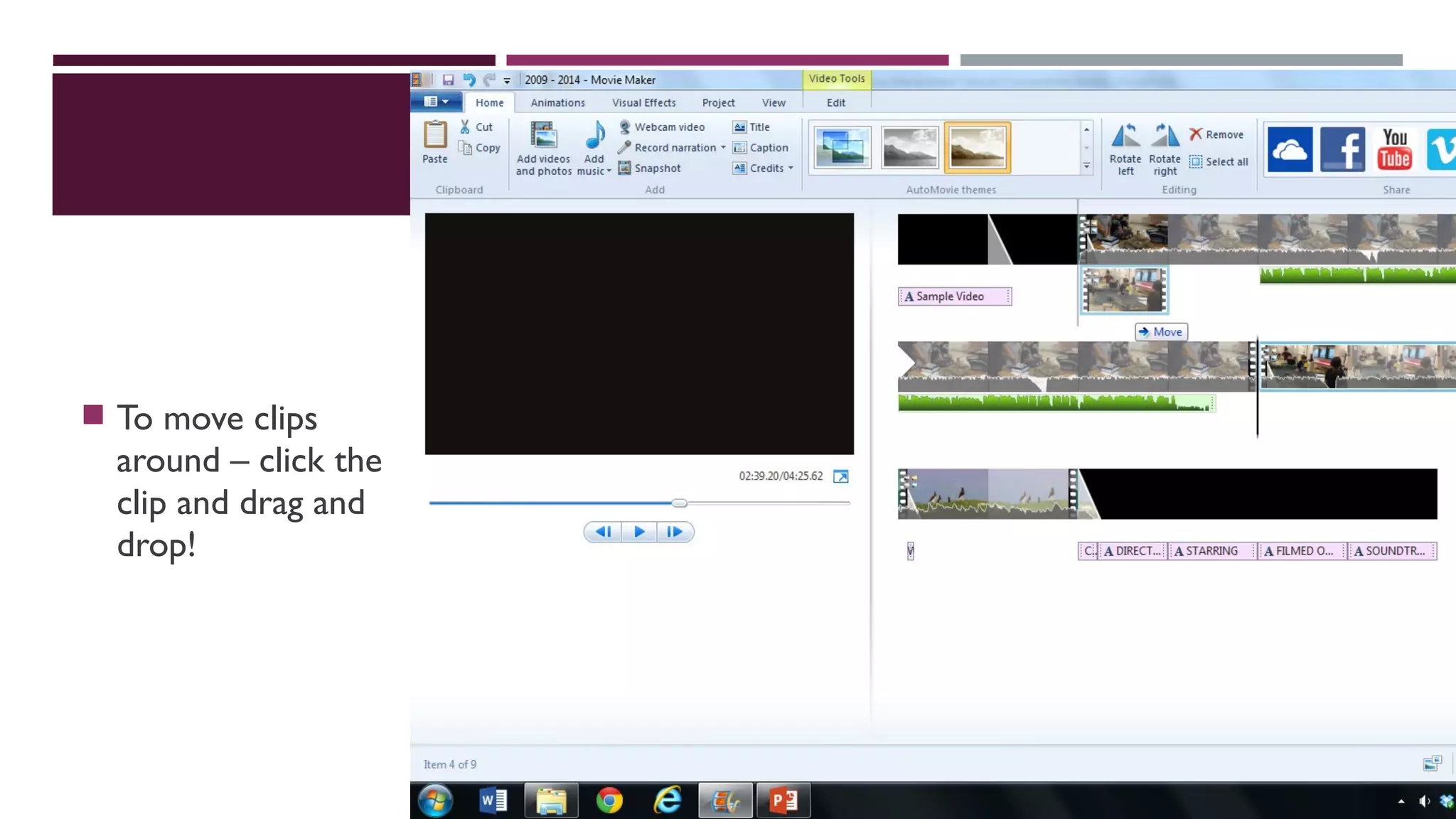 Windows movie maker_tutorial | PPT