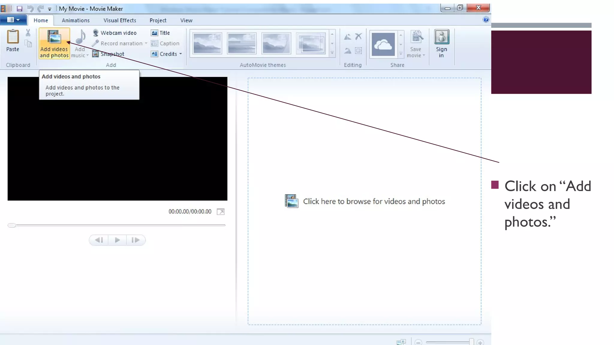 Windows movie maker_tutorial | PPT