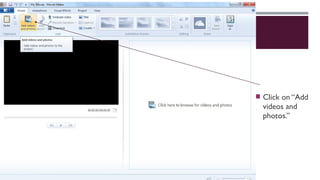 Windows movie maker_tutorial | PPT