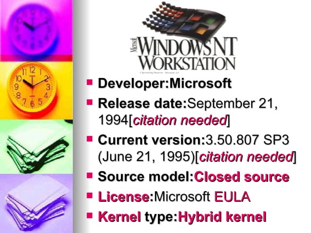 Windows Nt 3 | PPT