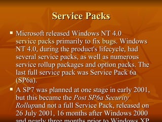 Windows Nt 4.0 | PPT