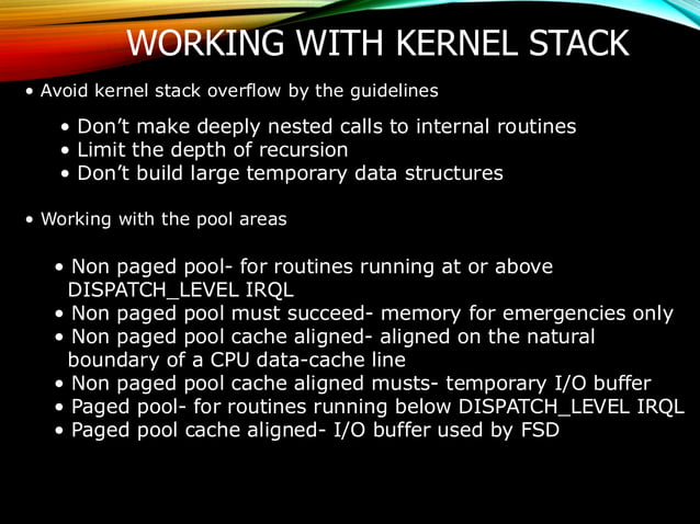 Understanding Windows NT Internals - Part 5 | PDF