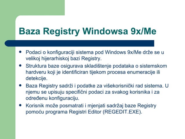 Windows Operacijski Sustavi 1.Dio