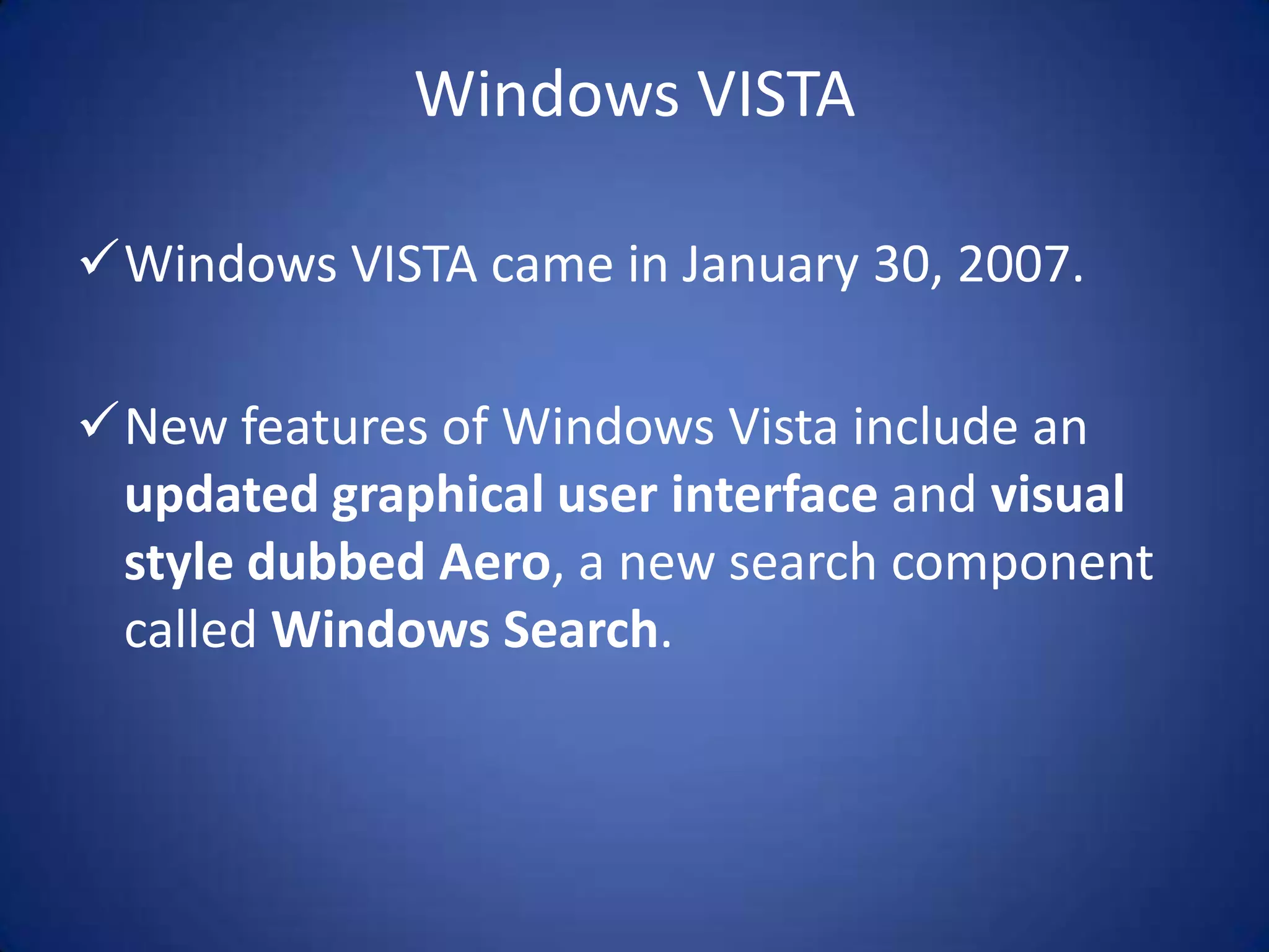 Windows operating system | PPTX