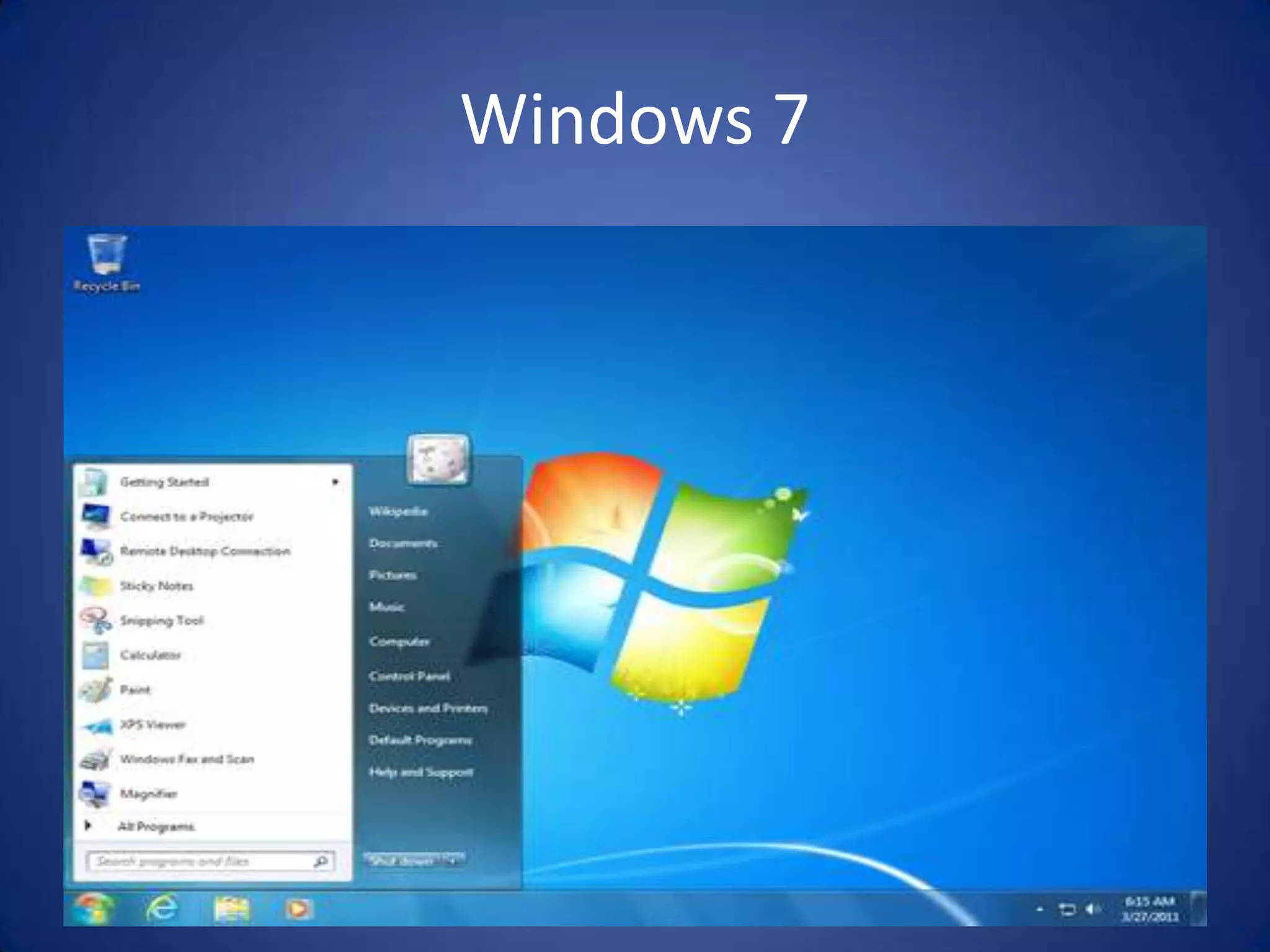 Windows operating system | PPTX