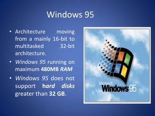 Windows operating system | PPTX