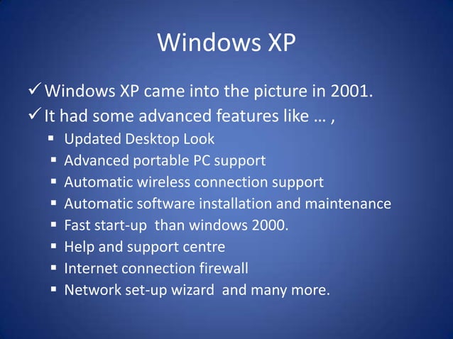 Windows Operating System Pptx Operating Systems Computer Software And Applications