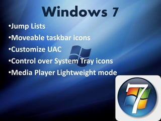 Windows operating system presentation | PPTX
