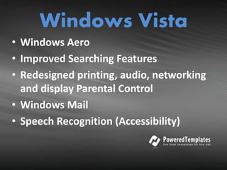 Windows operating system presentation | PPTX