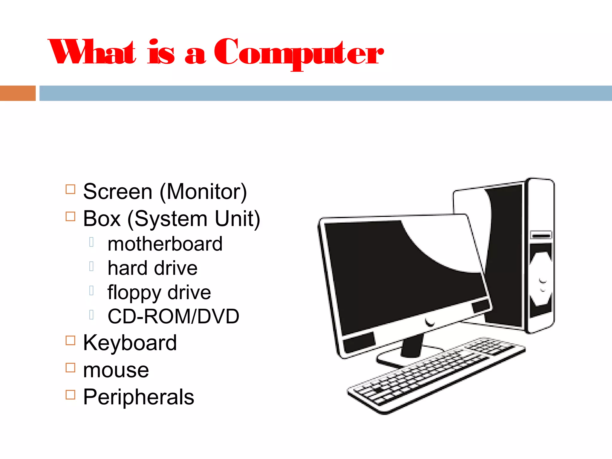 Windows Operating System Part 1 Introduction To Computer Ppt