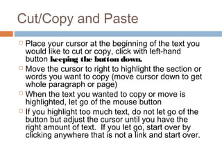 Windows operating system part 1 (Introduction to Computer) | PPT
