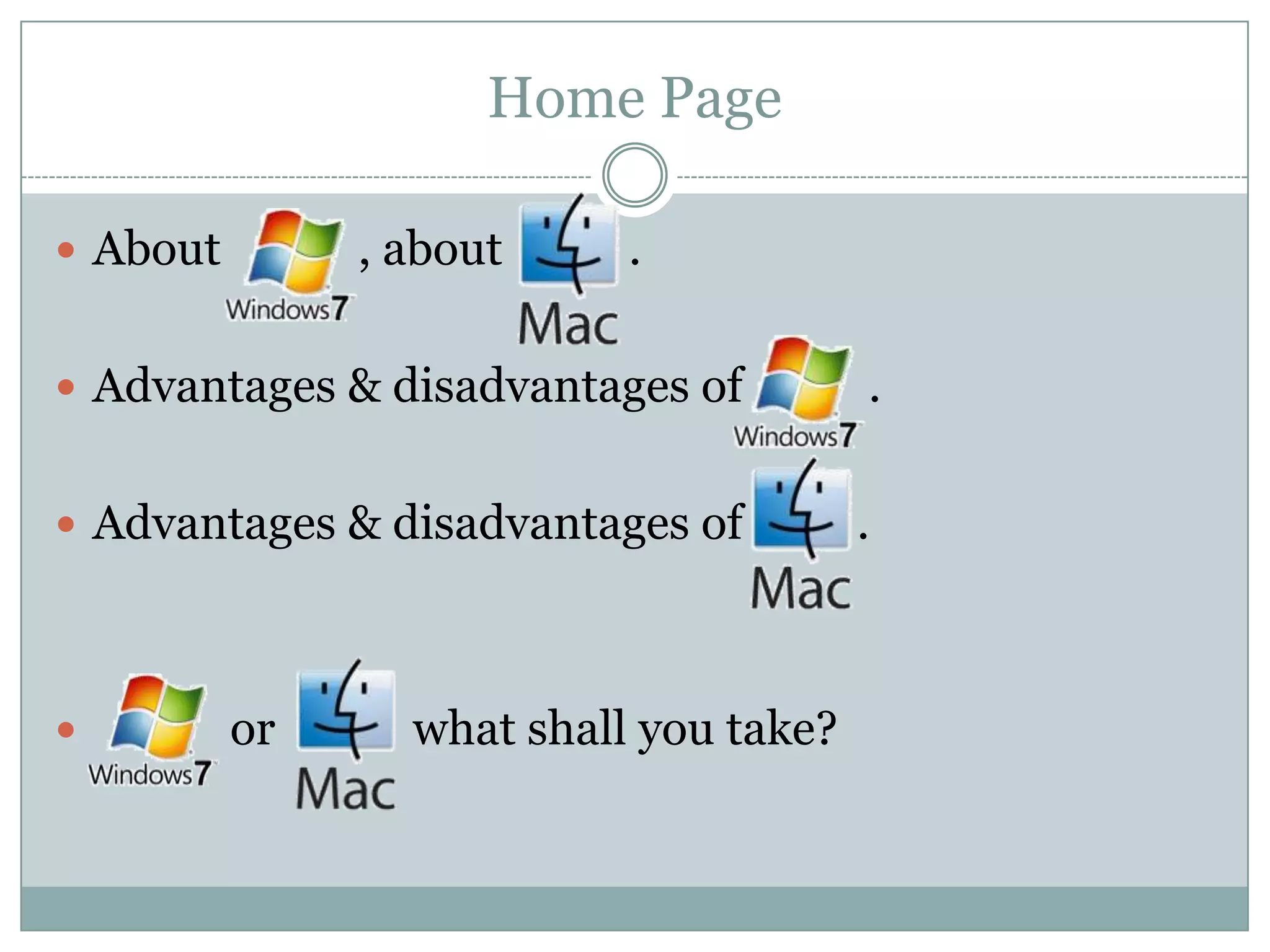 Windows os Vs. Mac os | PPTX