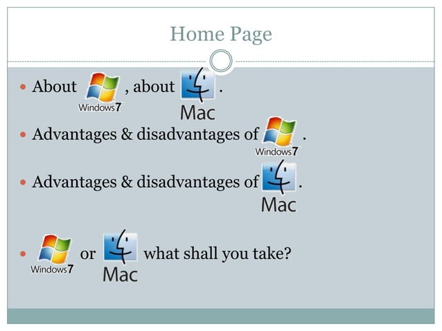 Windows os Vs. Mac os | PPTX