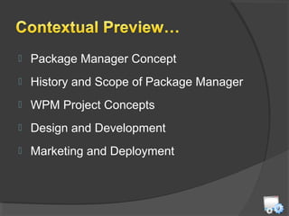 Windows Package Manager Concept | PPT