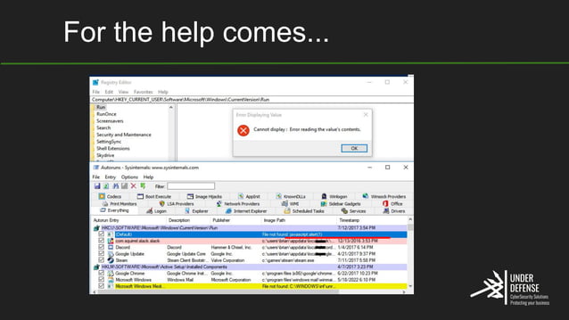 Windows persistence presentation | PPT