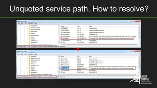 Windows persistence presentation | PDF