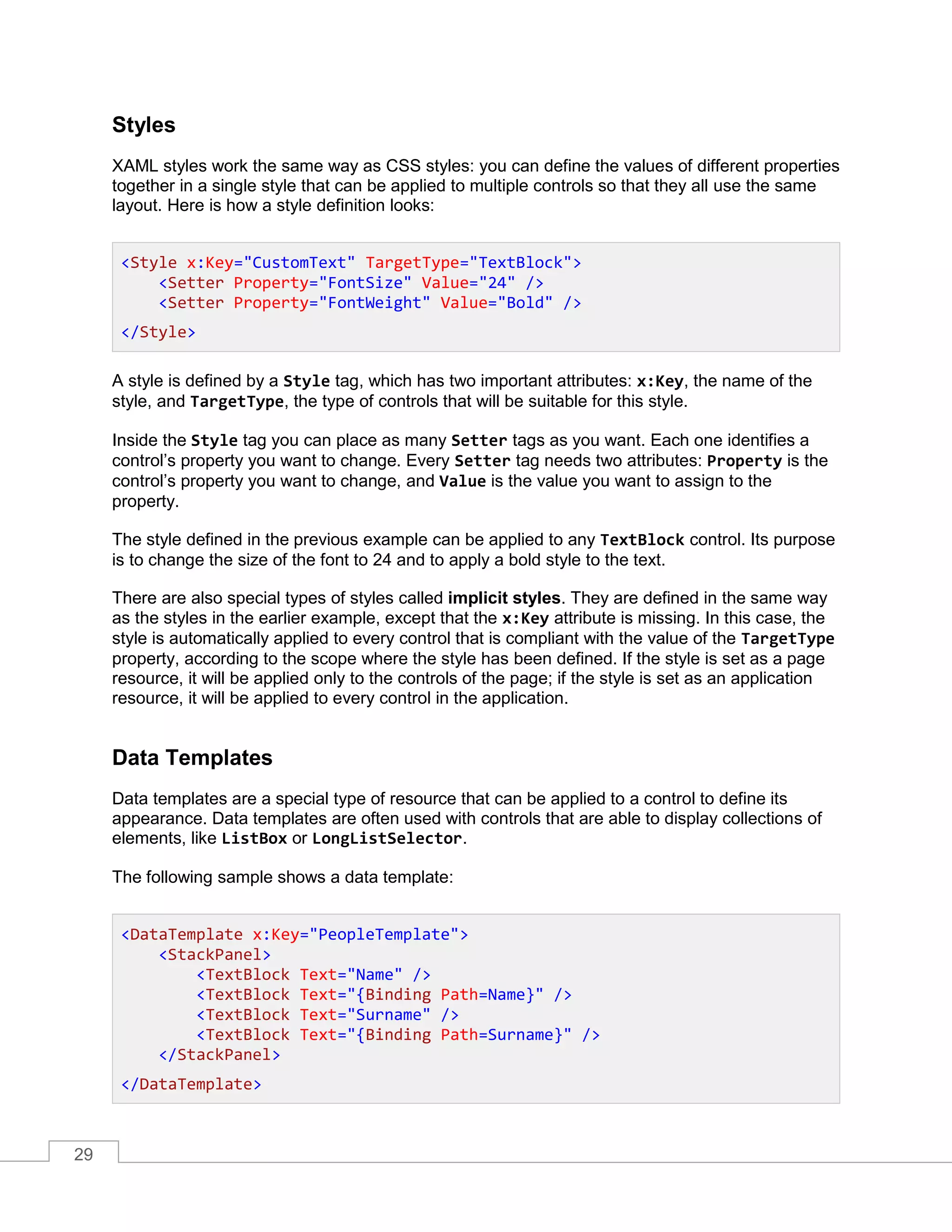 Windows phone 8 development succinctly | PDF