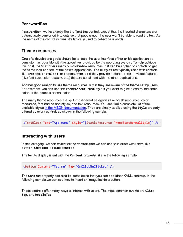 Windows phone 8 development succinctly | PDF