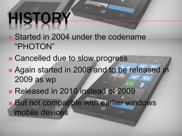 Windows phon ejp | PPTX | Operating Systems | Computer Software and ...