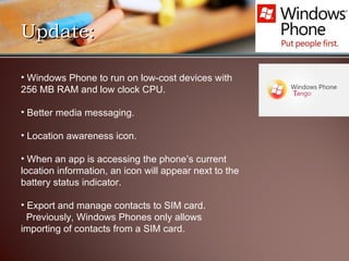 Windows Phone PPT | PPT