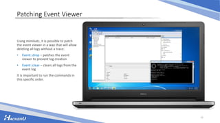 Windows post exploitation | PPTX
