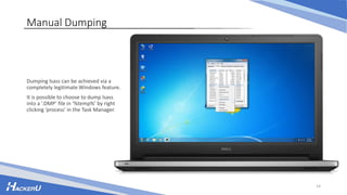 Windows post exploitation | PPTX