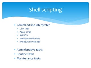 Windows PowerShell | PPT