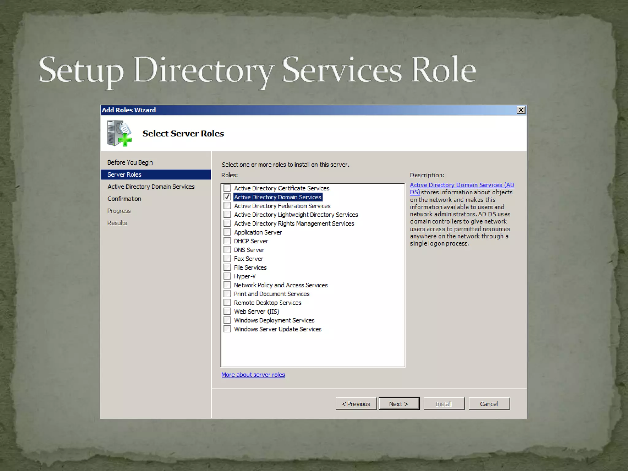 Windows power shell and active directory | PPT