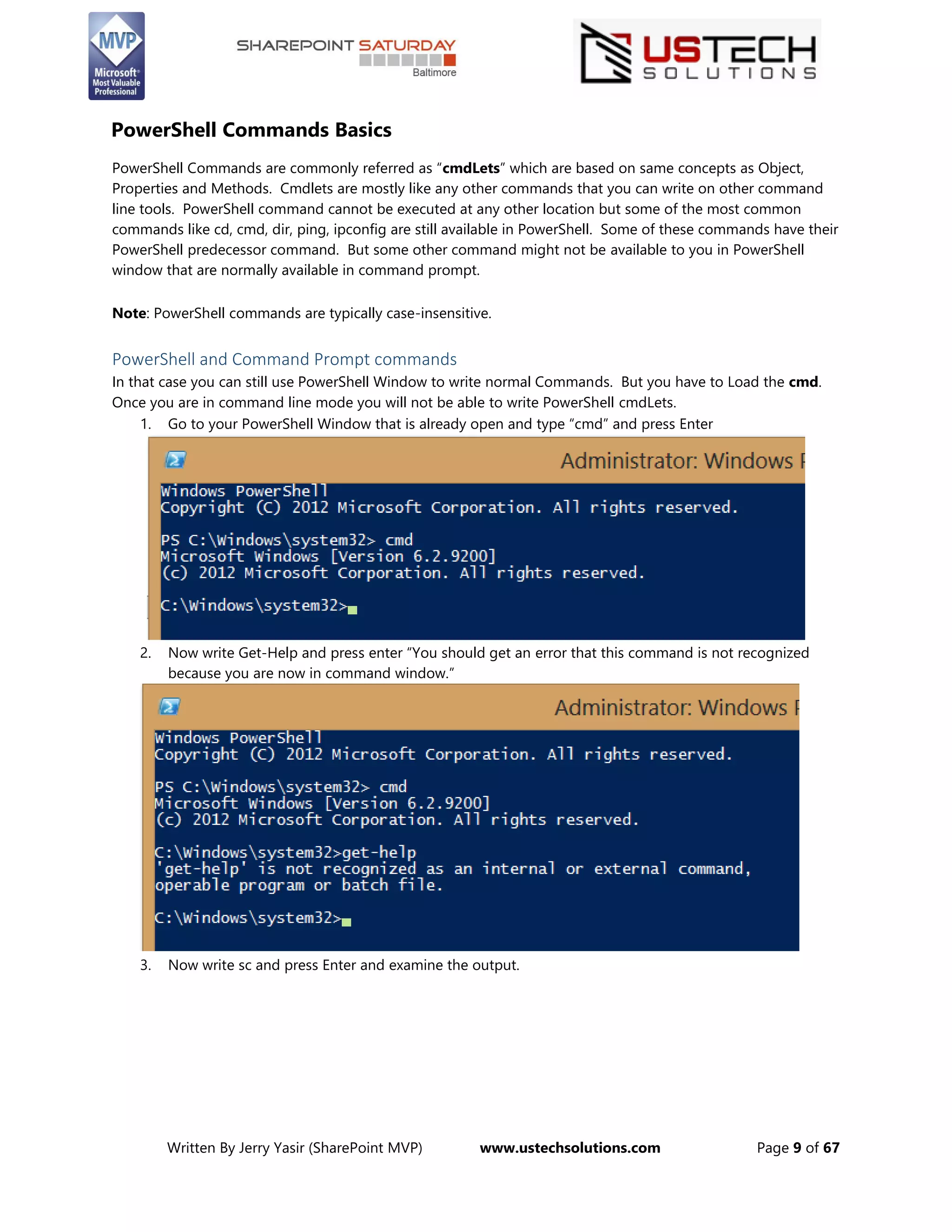 Windows Power Shell Sharepoint Better Together | PDF