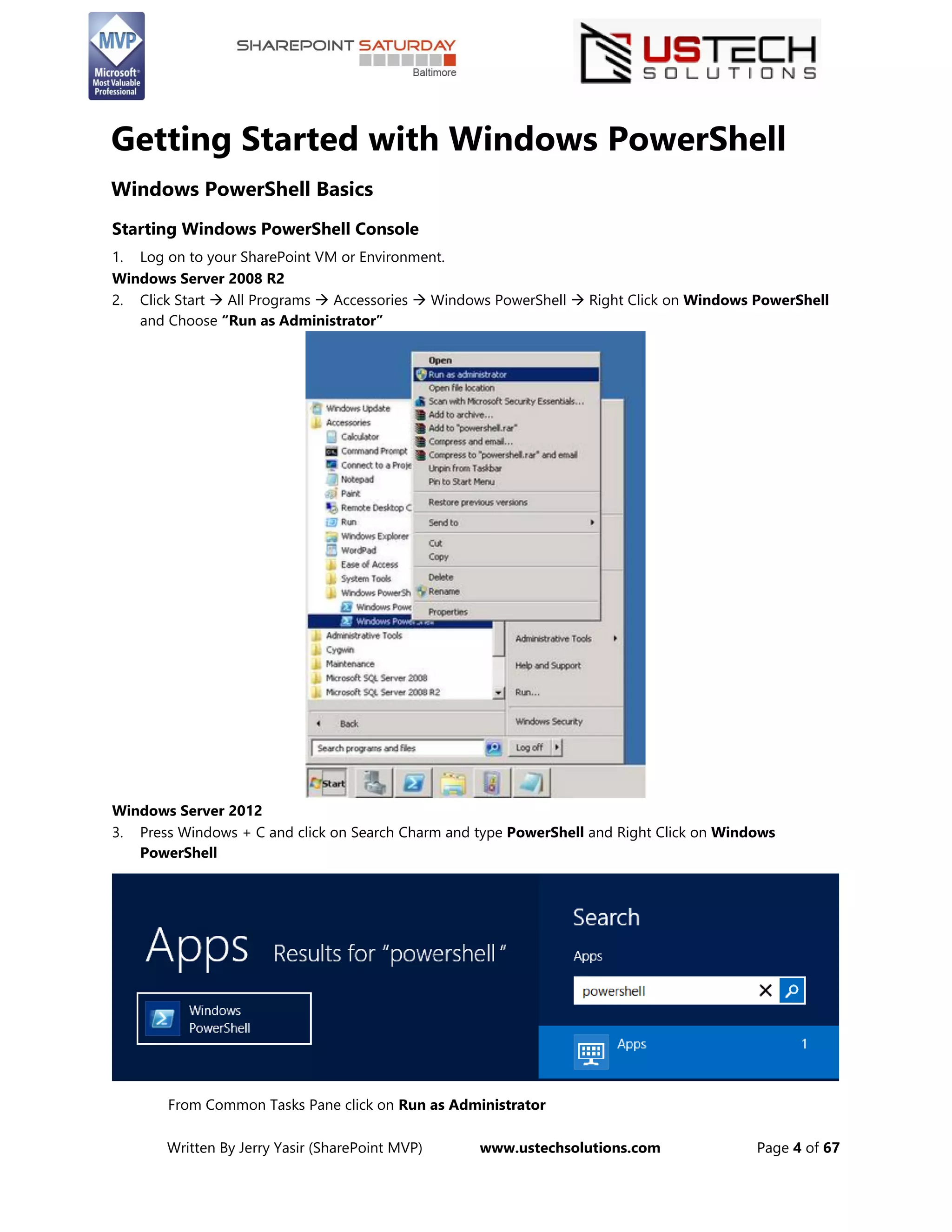 Windows Power Shell Sharepoint Better Together | PDF