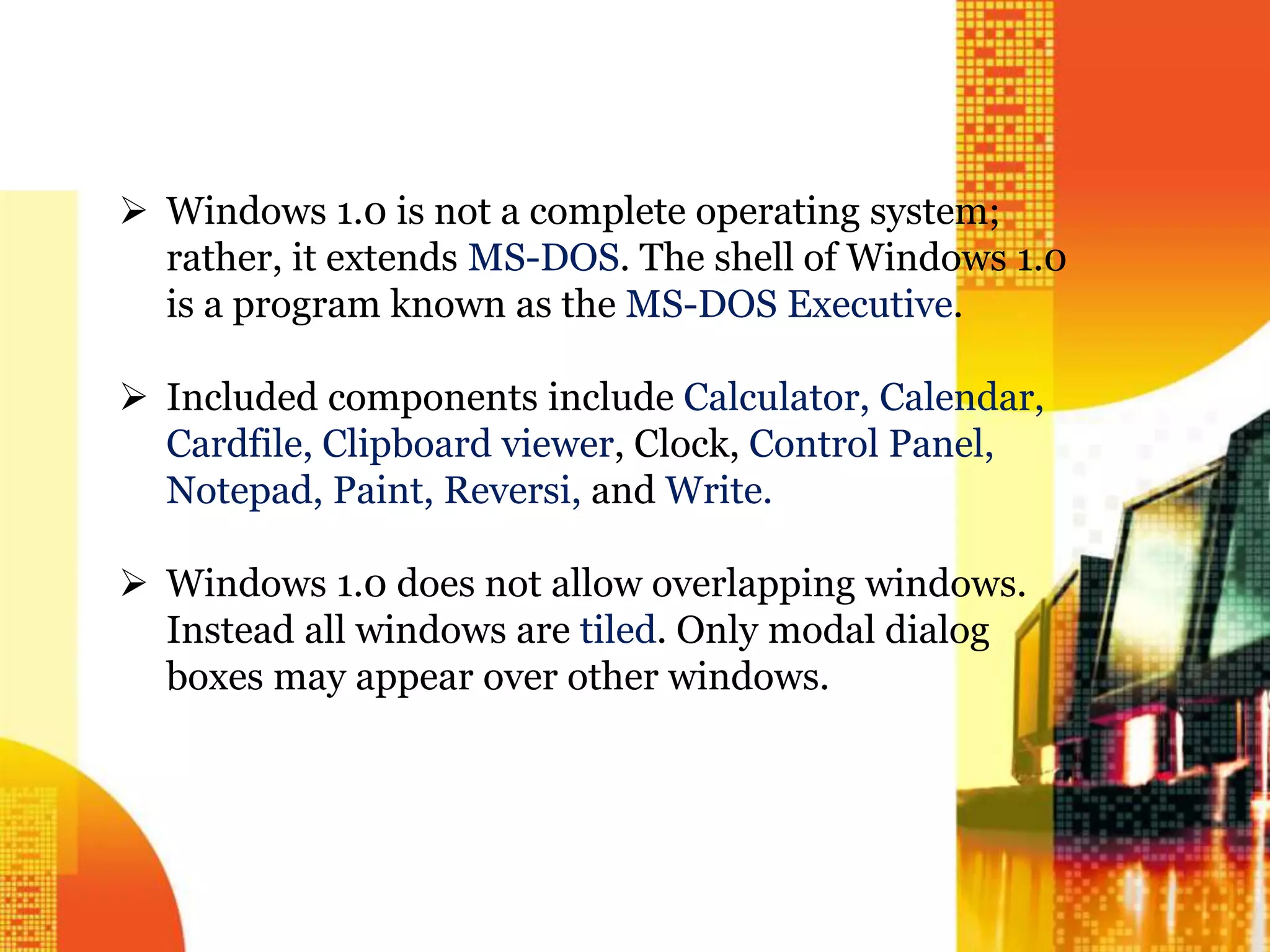Windows presentation | PPTX