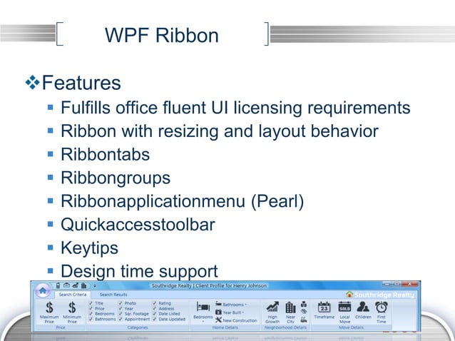 Windows Presentation Foundation | PPT