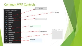 Windows presentation foundation | PPTX | Operating Systems | Computer Software and Applications