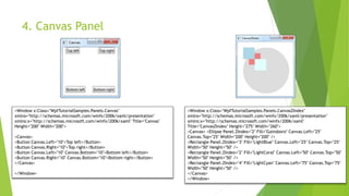 Windows presentation foundation | PPTX | Operating Systems | Computer Software and Applications