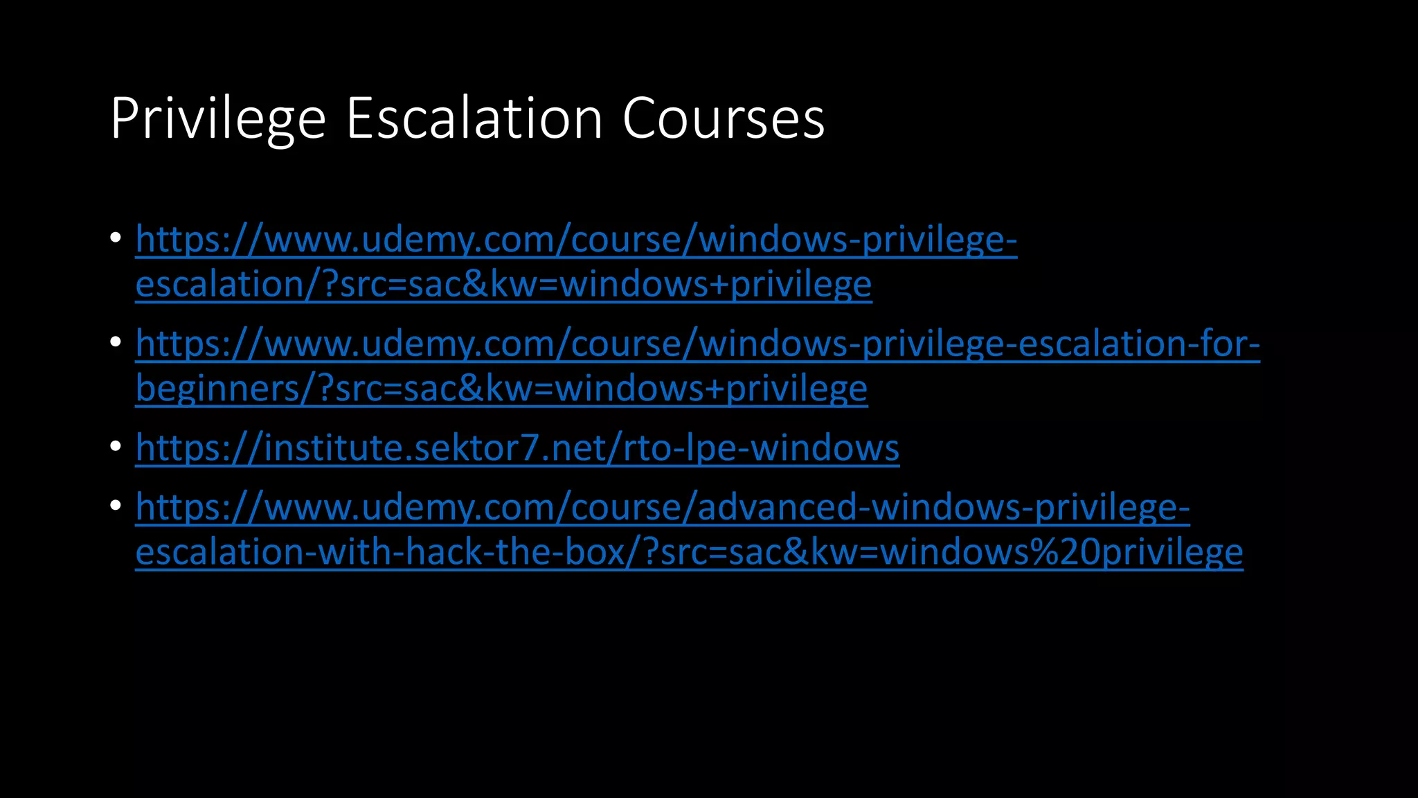 Windows Privilege Escalation - Overview.pdf