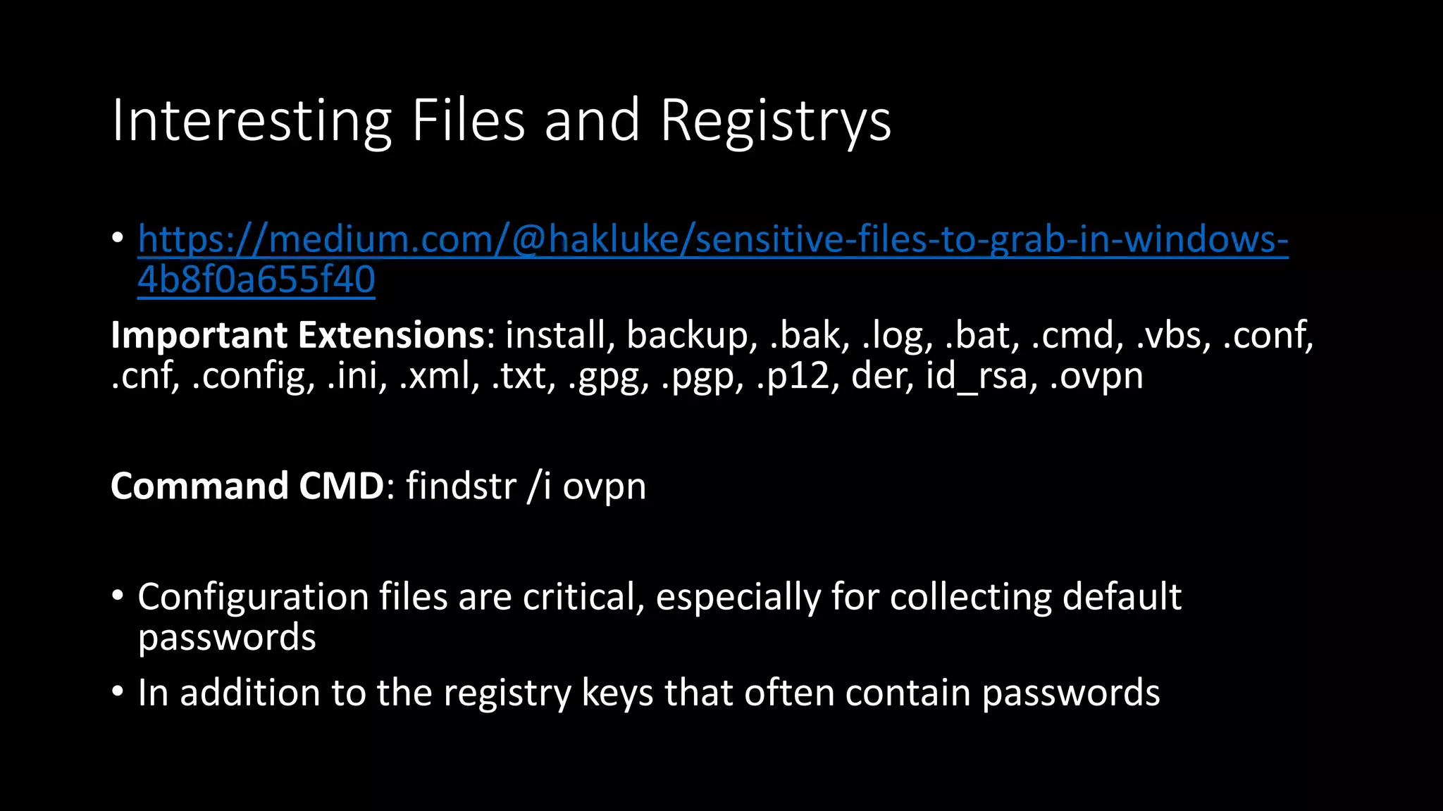 Windows Privilege Escalation - Overview.pdf