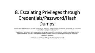Windows Privilege Escalation Techniques.pptx