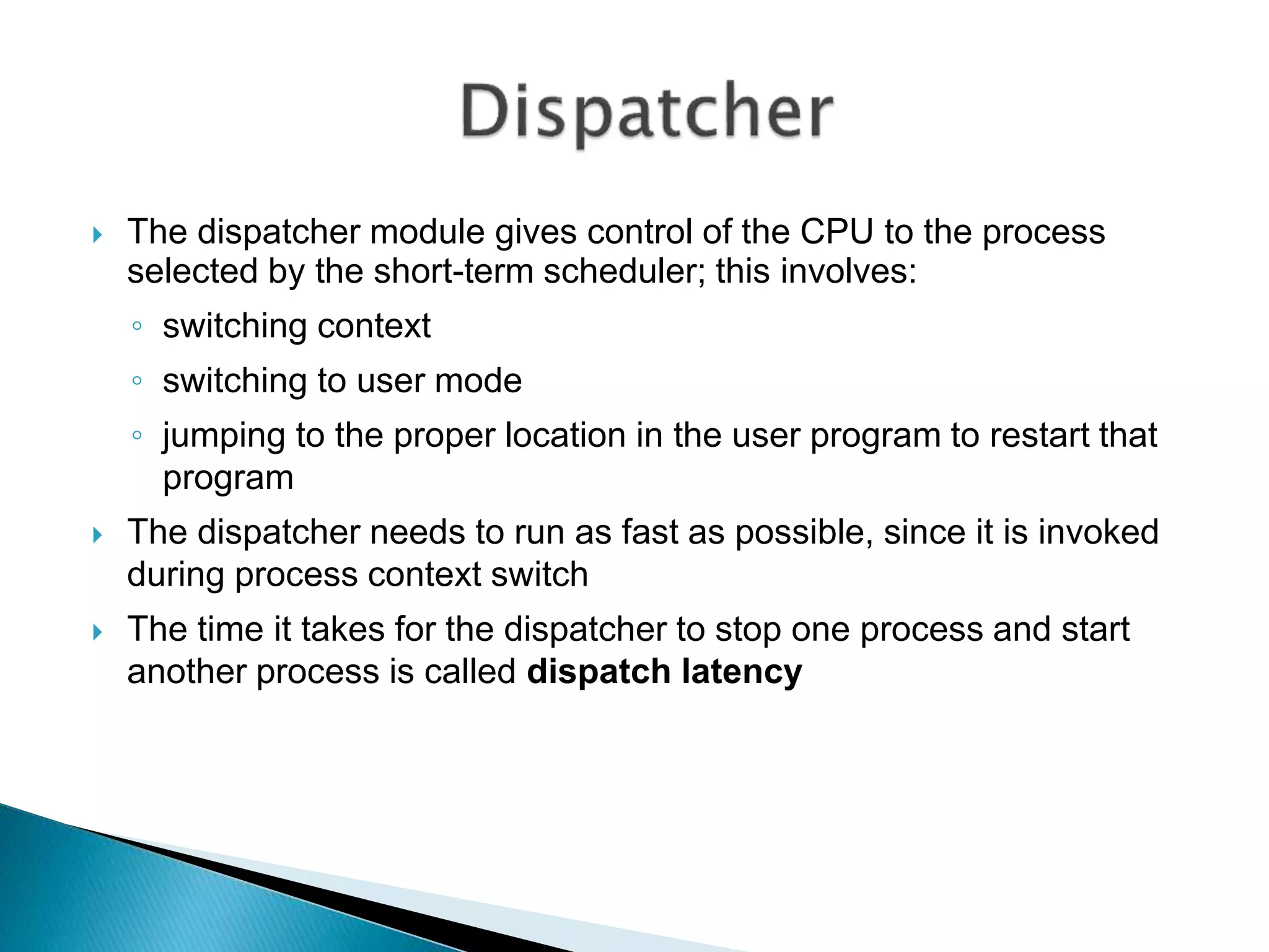 Windows process scheduling presentation | PPT