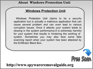 Remove Windows Protection Unit - Guideline For Automatic Removal | PPT | Operating Systems ...